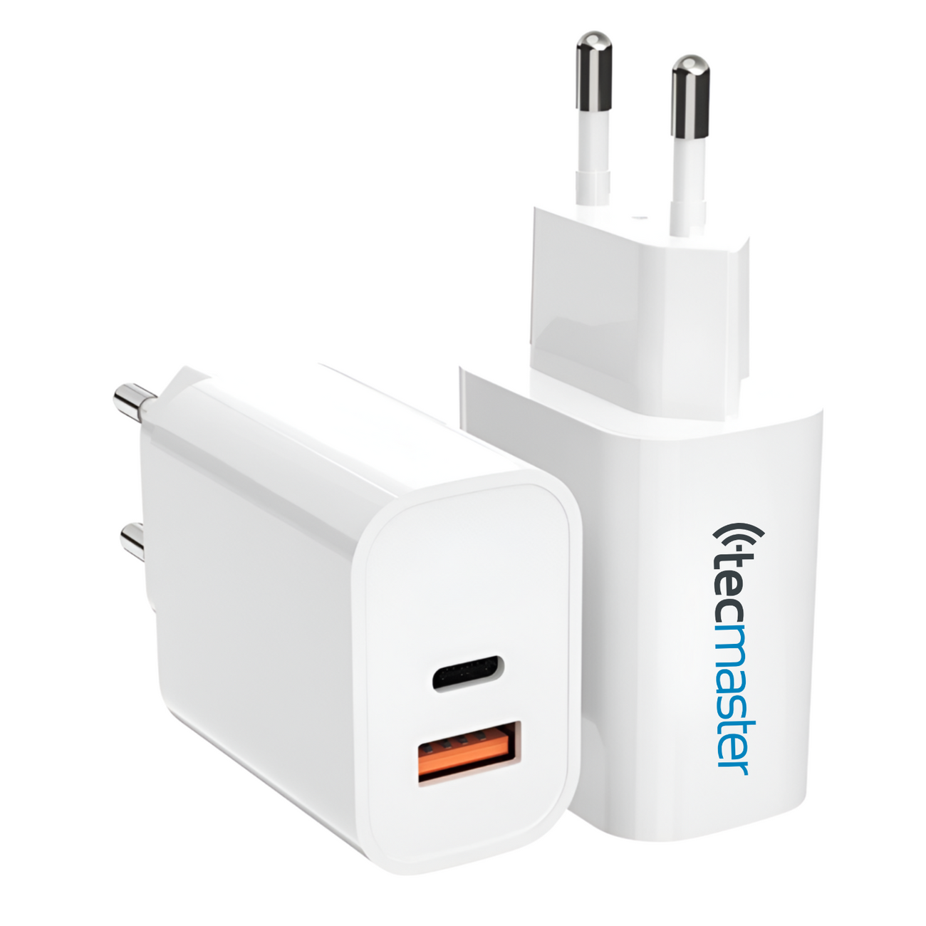 Cargador USB-C Power Delivery 20W + USB Quick Charge 3.0 20W