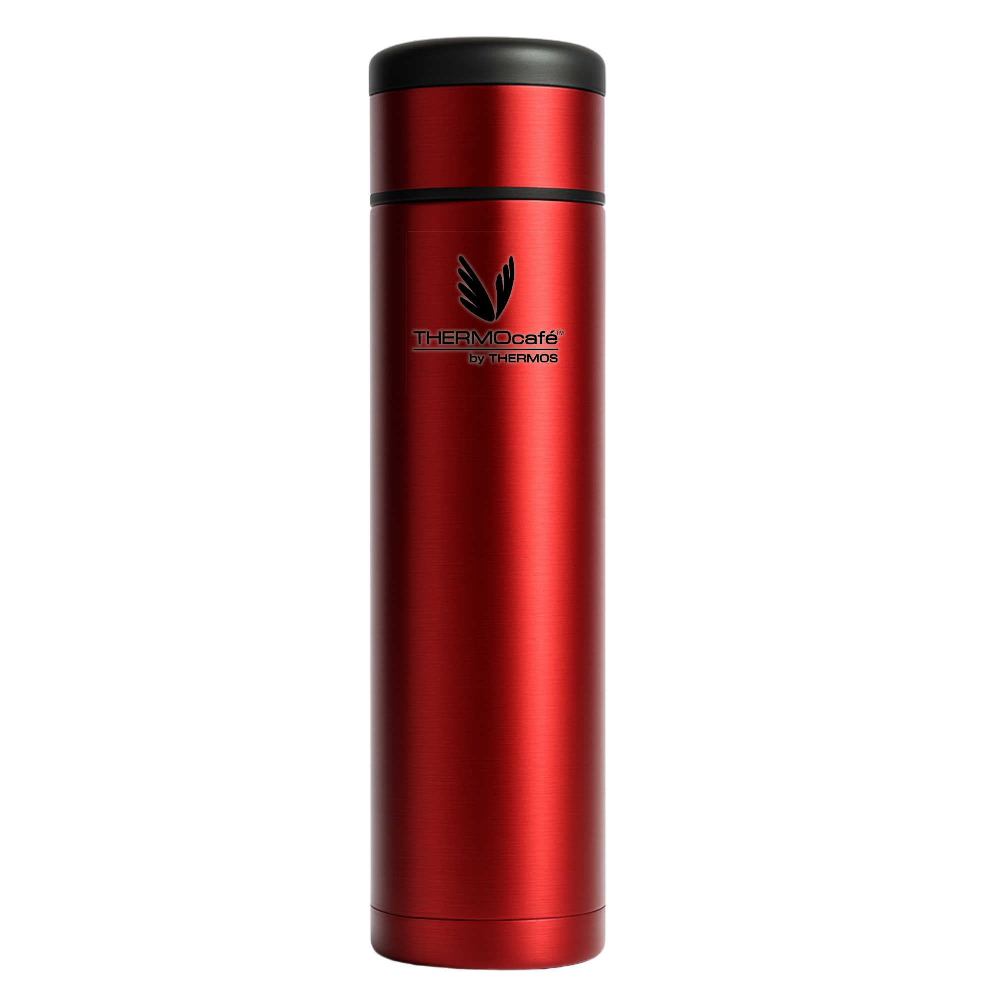 Termo Premium de Acero Inoxidable 1L Rojo Metalizado 12H/24H