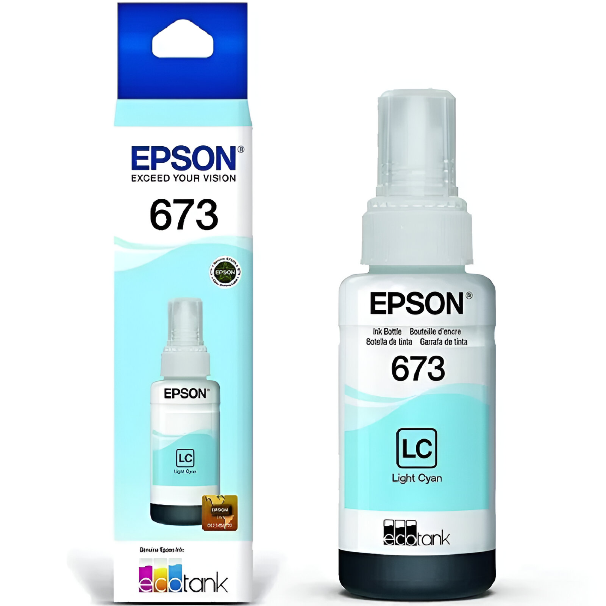 Tinta Epson 673 Original Cyan-LI 70ml
